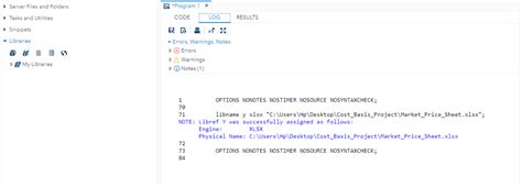 How To Connect With The Excel Using Libname Statement Sas Support Communities