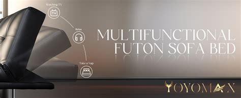 Amazon Com Yoyomax Futon Couch Linen Fabric Futon Sofa Bed With 2 Cup Holders And Pillows