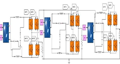 Voltage And Current Waveforms Of Three Level Cascaded Inverter Fig 14