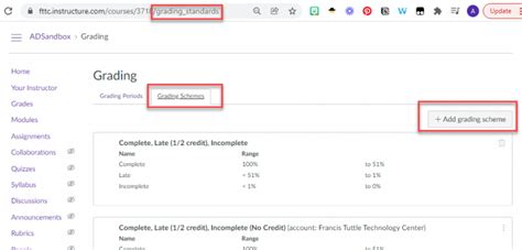 Using Grading Schemes To Customize Your Canvas Gradebook ID3