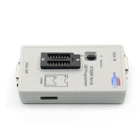 rt809f usb pc repair tool programmer with 7 adapters sop16 sop20 ic