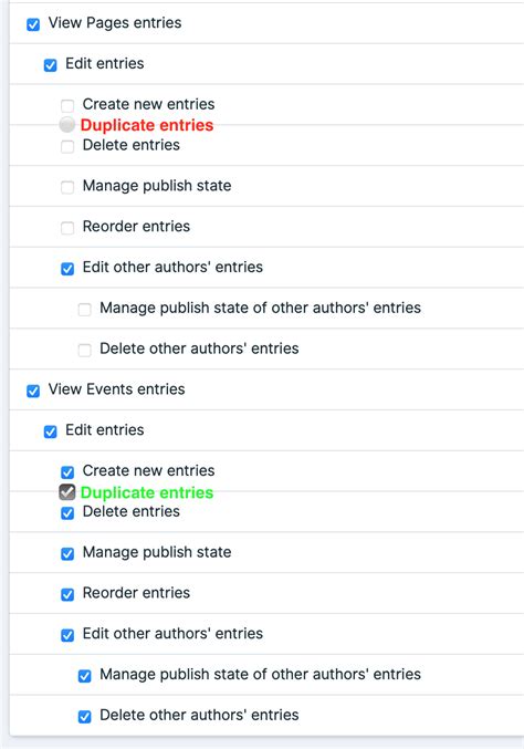 new duplicate action in core is not linked to permissions · issue 918