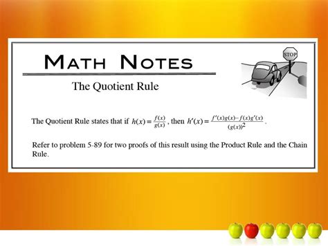 PPT The Quotient Rule PowerPoint Presentation Free Download ID