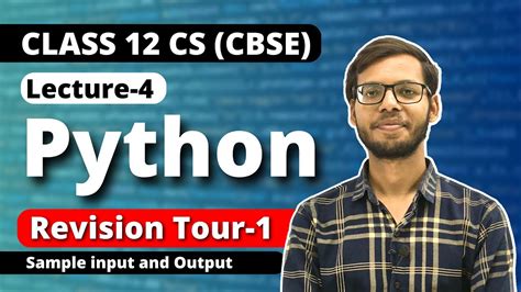 class 12 python revision tour 1lec 4 class 12 computer science 2023