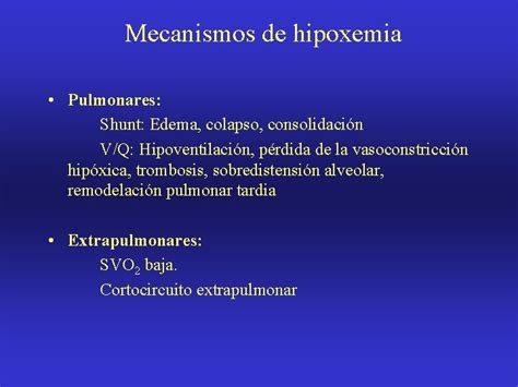 Insuficiencia Respiratoria Ir Enfoque Clnico Y Teraputico Concepto