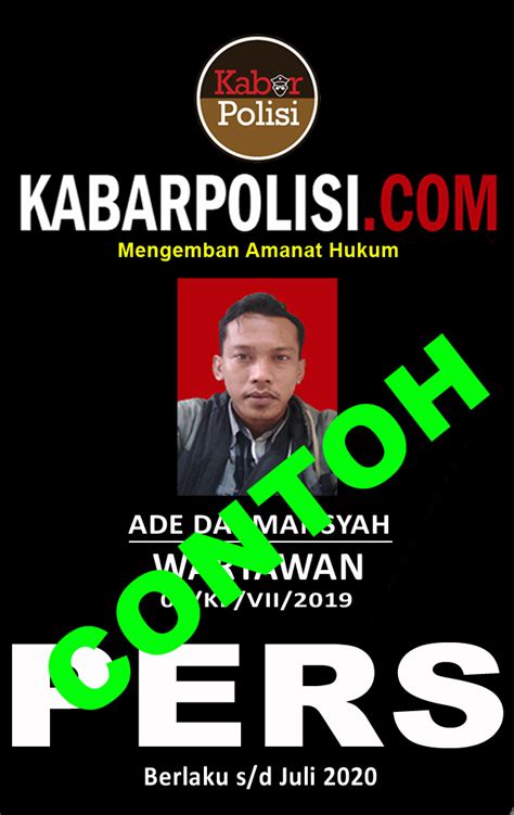 Master Contoh Kta Baru