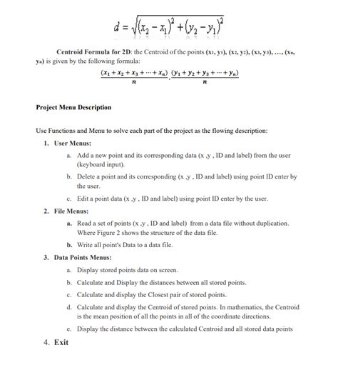 Solved IN PYTHON Closest Pair Calculator Is A Menu Driven Chegg