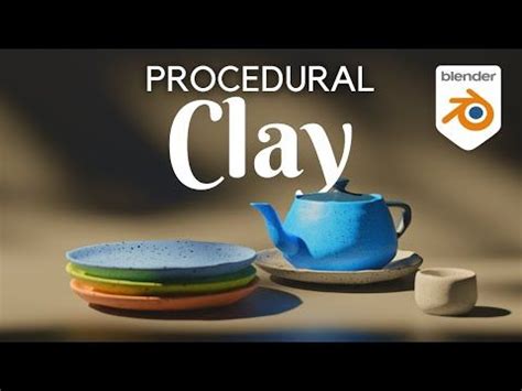 Blender Natural Clay Material In Under Mins YouTube Blender Blender Tutorial