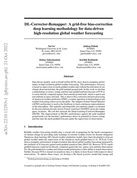 Pdf Dl Corrector Remapper A Grid Free Bias Correction Deep Learning Methodology For Data