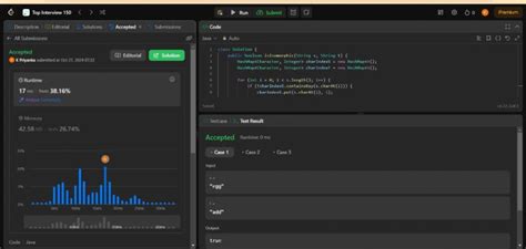 Day40 Leetcode Codingchallenges Isomorphicstrings Problemsolving Algorithms