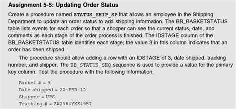 Solved Further Instructions From Professor 5 5 Updating