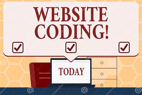 Text Sign Showing Website Coding Conceptual Photo System Of Symbols
