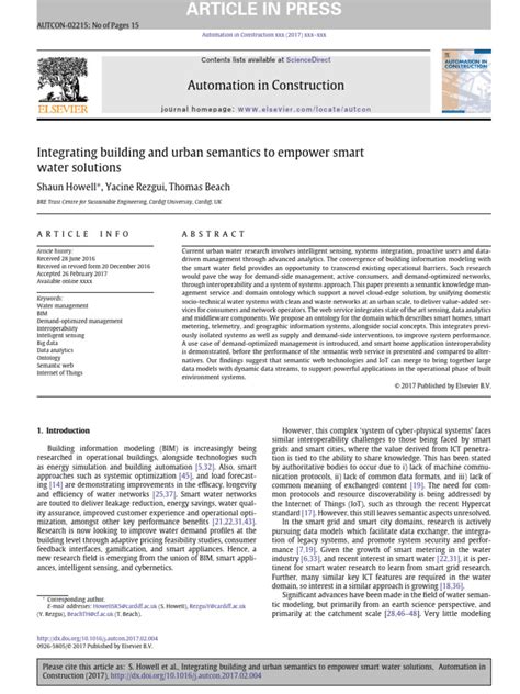 integrating building and urban semantics to empower smart howell2017 pdf