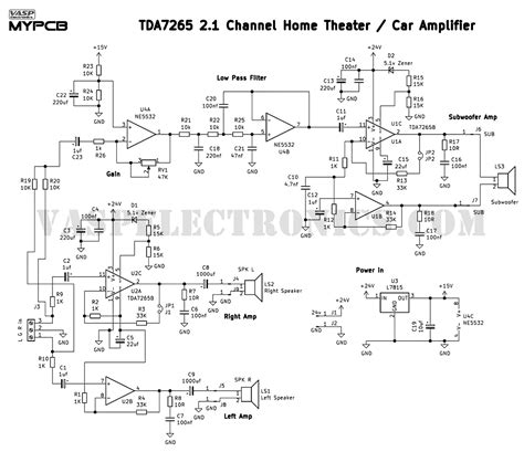 TDA TDA Amplifier Board For Home Theater System Car Audio PCB Only MYPCB