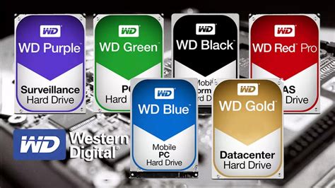 Cores Da Unidade Western Digital E Seu Significado