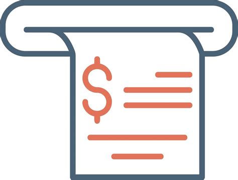 Receipt Vector Icon 20428246 Vector Art At Vecteezy