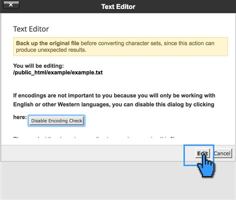 Operasi Edit Files Pada File Manager Idcloudhost