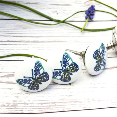 Butterfly Knobs Etsy