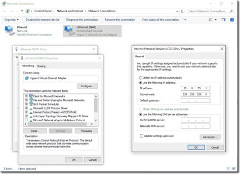 native nat in windows 10 hyper v using a nat virtual switch 4sysops