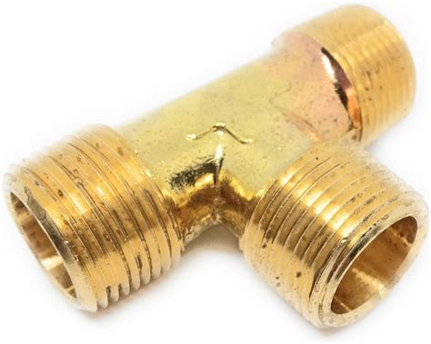 Sided Pipe Male Ee Inersecion Brass Fiing Np Male Mp Mip Way Brass Fiing Fuel Air Waer