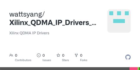 Github Wattsyangxilinxqdmaipdriversdmaipdrivers Xilinx Qdma