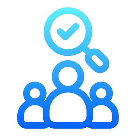 Human Resources Generic Gradient Outline Icon