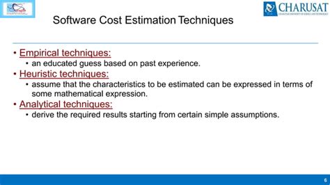 Cocomo Fp Cost Estimation Techniquesnumeric Pptx