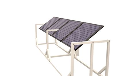 태양 전지 패널 3d 모델 9 Max Obj 3ds Fbx Free3d