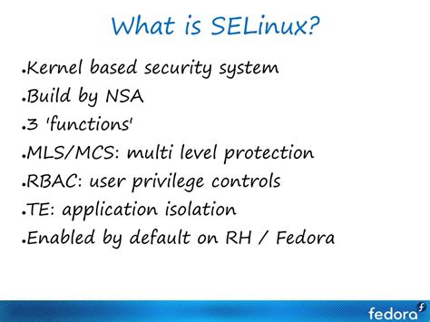 how to live with selinux ppt download