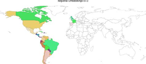 Geographic Visualization Of Regional Embeddings The 3d Umap Projection