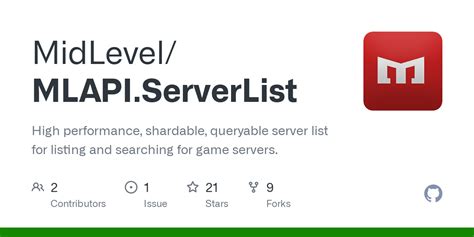Github Midlevelmlapiserverlist High Performance Shardable