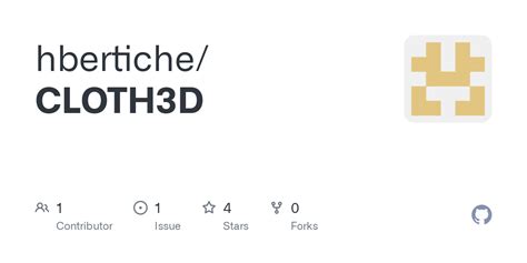 Github Hbertichecloth3d