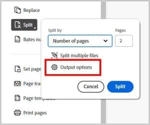 How To Split PDFs In Adobe Acrobat Updated Interface