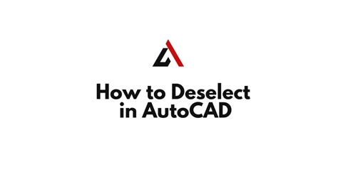 how to deselect in autocad easy method autocad everything