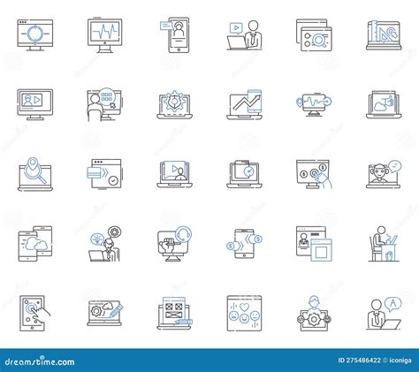 Bonding Relationships Line Icons Collection Trust Connection Support Compassion Empathy