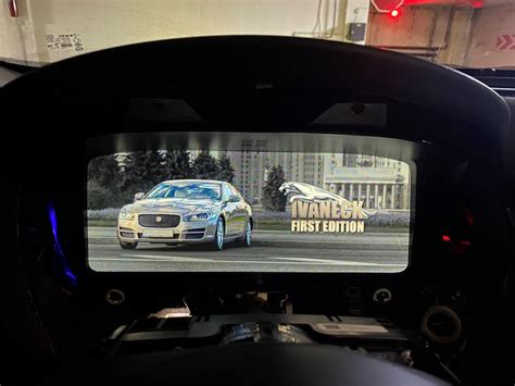 Продолжаем фаршировку ягуара. Цифровая приборка — Jaguar XE, 2 л, 2015 ...