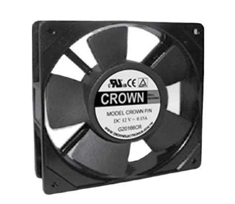 Crown 12025 Server T12 Dc Fan For