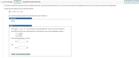 Solved O Find X Y Dx X Y Dy C Directly We Must Chegg Com