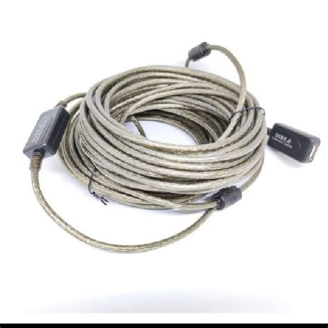 Jual New Kabel Penyambung Usb Extension M Male To Female High Quality Meter Shopee Indonesia