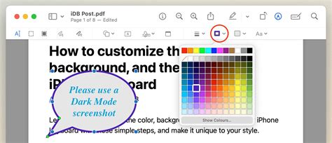 How To Add Notes And Speech Bubble In Pdf On Mac And Iphone