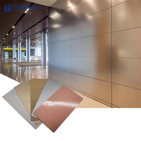 Interior Wall Cladding Wall Decorative Materials Anodized Aluminum