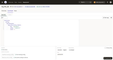 Limiting Concurrency In Data Pipelines Dagster Docs