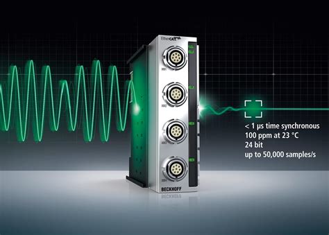 Beckhoff 최첨단 측정 기술에 대한 새로운 Ethercat 측정 기술 모듈 공급 월간control 201711