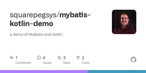 Github Squarepegsysmybatis Kotlin Demo A Demo Of Mybatis And Kotlin