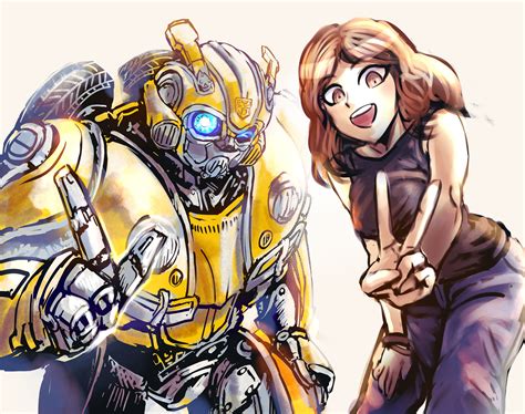 Bumblebee And Charlie Watson Transformers And More Drawn By Minster Dooke Danbooru