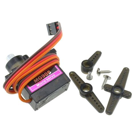 Pack Of 6 Mg90s Metal Gear Servo Motor Arduino