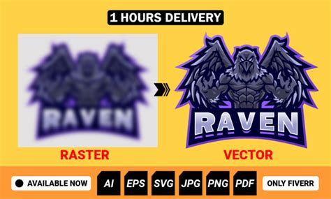 Do Vector Tracing Redesign Logo To Ai Eps Pdf Png By Vectorcraft Fiverr