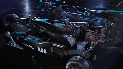 Formula E Gen2 Car Exploded On Behance Formula E Gen2 Car Exploded On Behance
