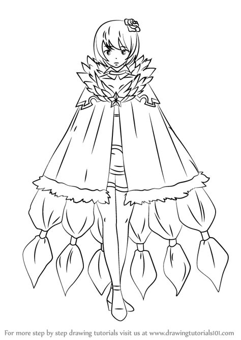 How To Draw Yukino Agria From Fairy Tail Fairy Tail Step By Step