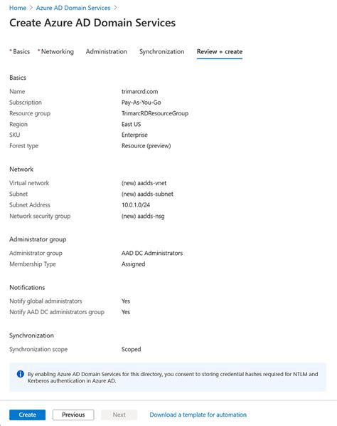 Escalating To Domain Admin In Microsofts Cloud Hosted Active Directory